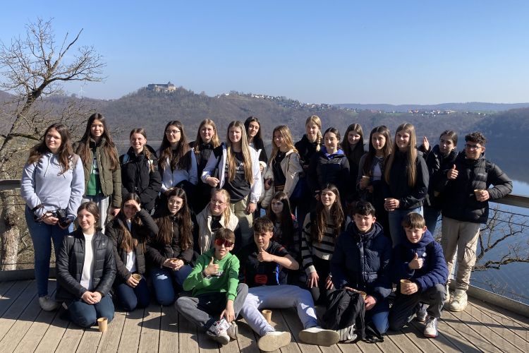 Edertalschule - Besuch aus Igualada (HNA, 03.04.2025)